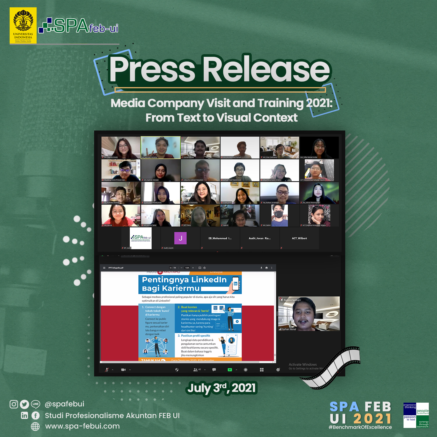 SPA Lounge – SPA FEB UI